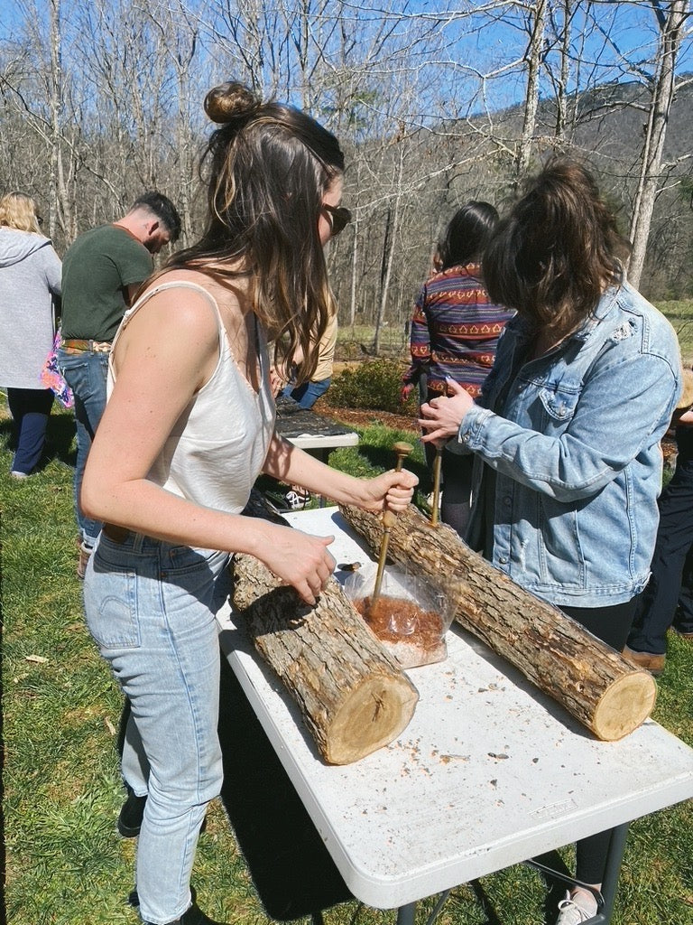 Shiitake Log Workshop – Forest Folk